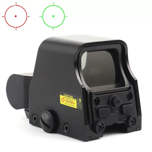Tactical Red Green Dot Holographic Sight 553 Hunting Rifle Scope Sight ...