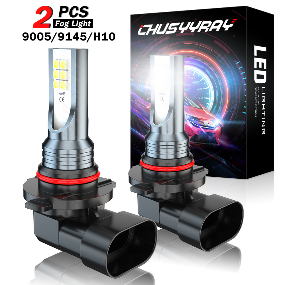 9005 White LED Daytime Running Light DRL Bulbs For Acura TL RL ILX TSX ...