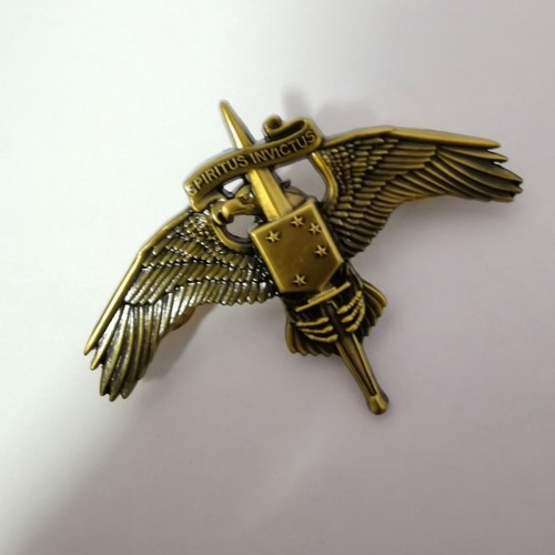 US Usmc Marsoc Wings Badge Pin Marine Raider Insignia Spiritus Invictus ...