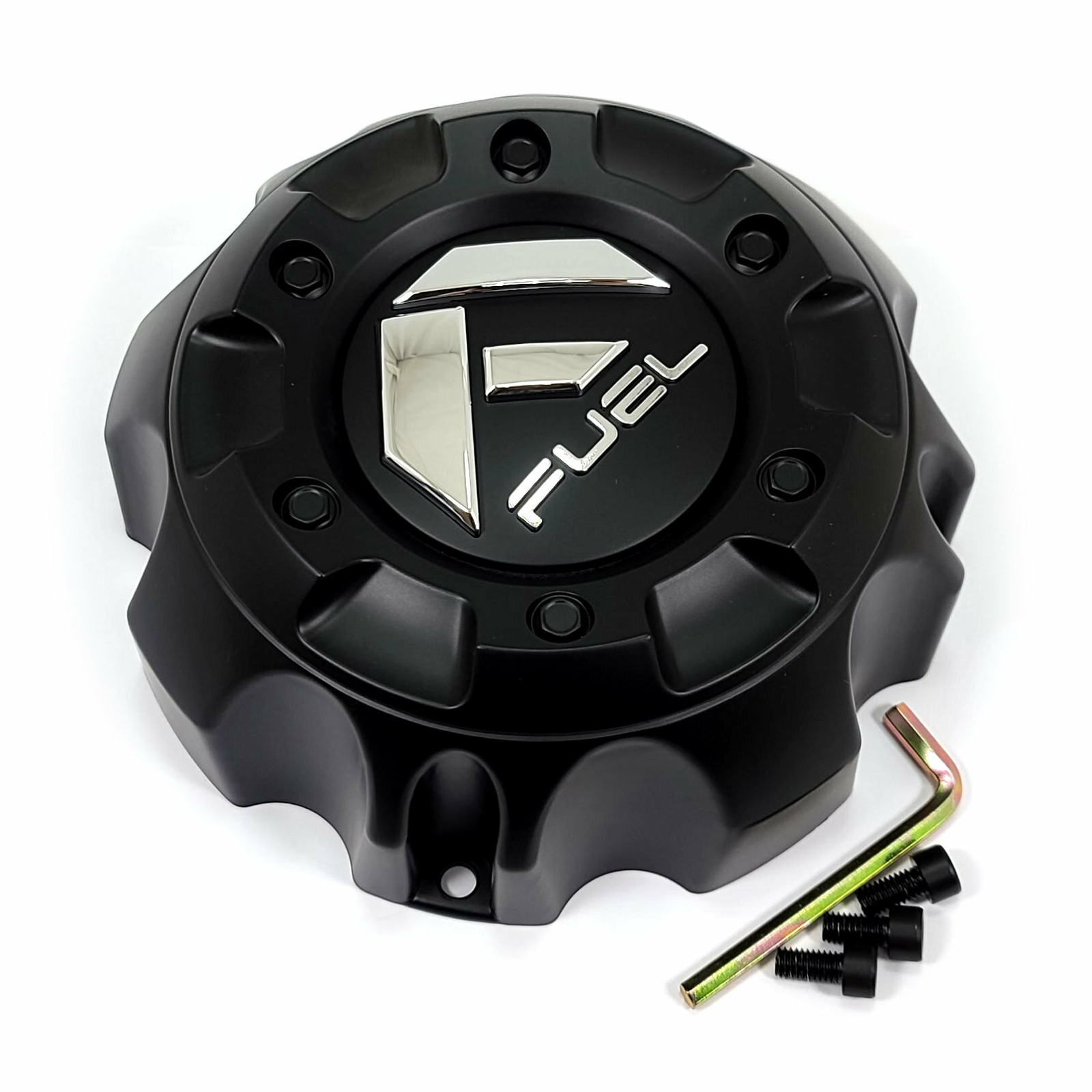 Fuel Off-Roads Black Center Cap for 8L D632 Zephyr D634 Zephyr D694 ...