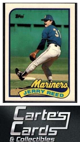 Jerry Reed 1989 Topps Tiffany #441 Seattle Mariners | eBay