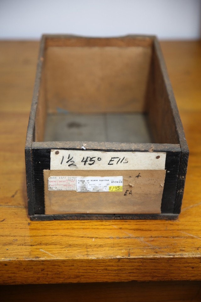 Vintage Federal shot Shells Wood Ammo Crate Box Hardware Nut Bolt bin ...