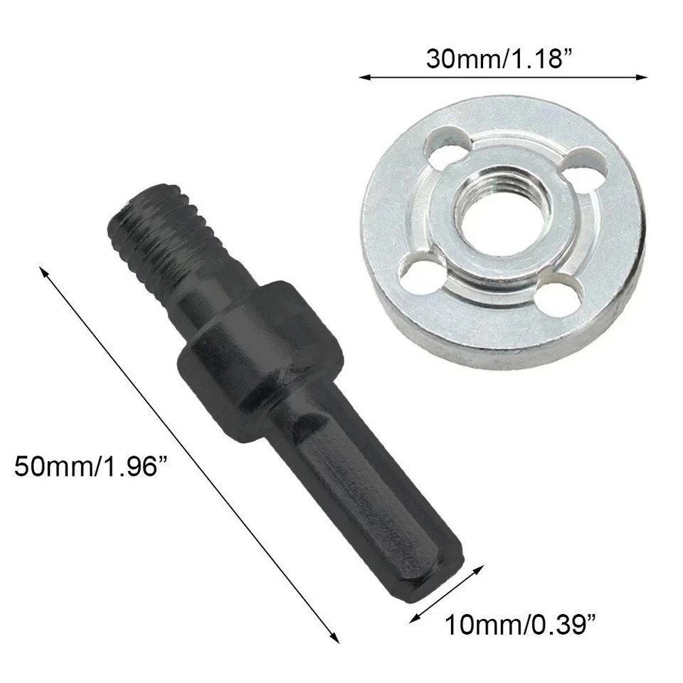 Versatile Electric Drill Adapter for Angle Grinder Conversion 10mm ...