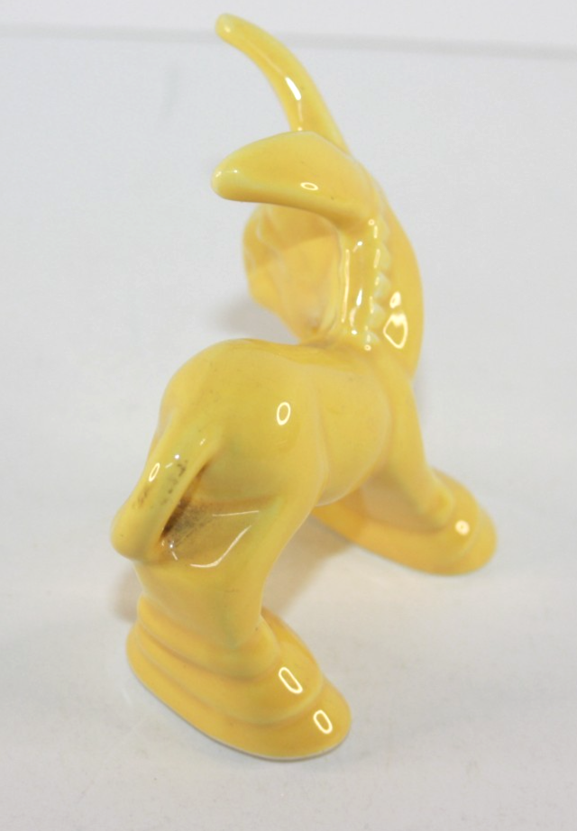 Vintage Homer Laughlin Fiestaware Harlequin Yellow Donkey Animal ...