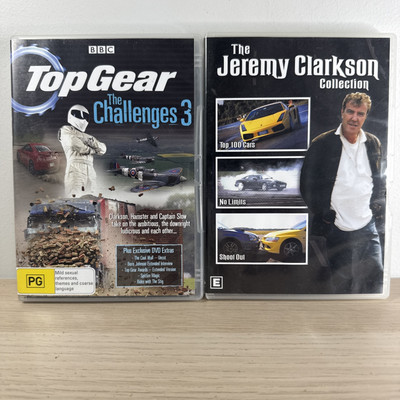 Top Gear - The Challenges 3 + The Jeremy Clarkson Collection DVD Bundle ...