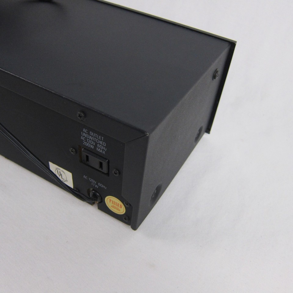 Vintage BSR Model 1100 10-Band Stereo Frequency Equalizer EQ Black ...