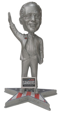 Bernie Sanders Presidential Silver Version Bobblehead | eBay