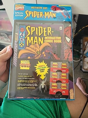 Marvel Spider-Man Interactive Comic Book Special Edition Activity Set ...