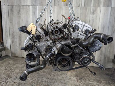 2018 - 2019 BMW M550i G30 OEM 4.4L Twin Turbo V8 AWD N63TU2 Engine ...