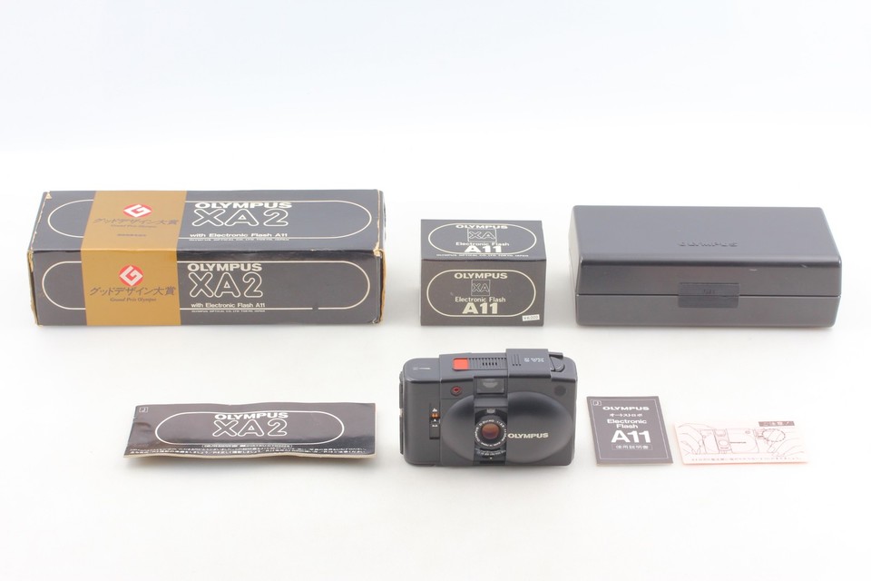 [Near MINT+++ in Box] Olympus XA2 Point & Shoot 35mm Film Camera Body ...