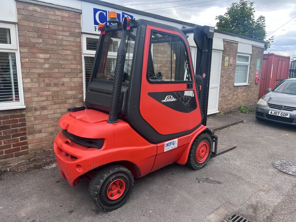 Linde H25D-03 Diesel Fork Truck Standard Mast 3450mm Toyota JCB ...