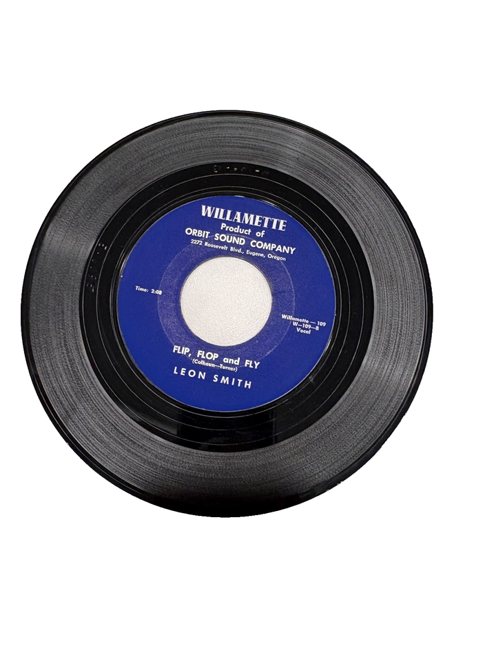 Rockabilly 45 RPM Leon Smith on Williamette: Flip, Flop And Fly/Sweet ...