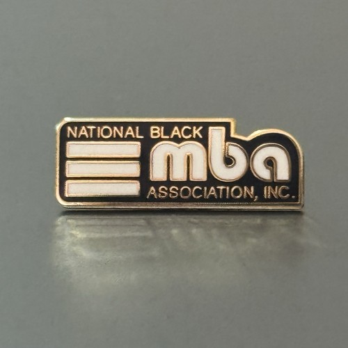 Vintage National Black MBA Association, Inc. NBMBAA Gold Tone Enamel ...