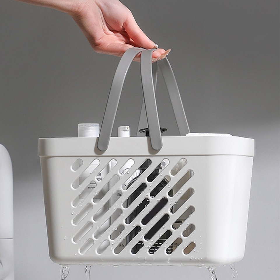 Bathroom Storage Containers Portable Shower Basket Baskets for ...