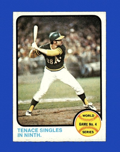 1973 Topps Set-Break #206 World Series Game 4 NM-MT OR BETTER *GMCARDS ...