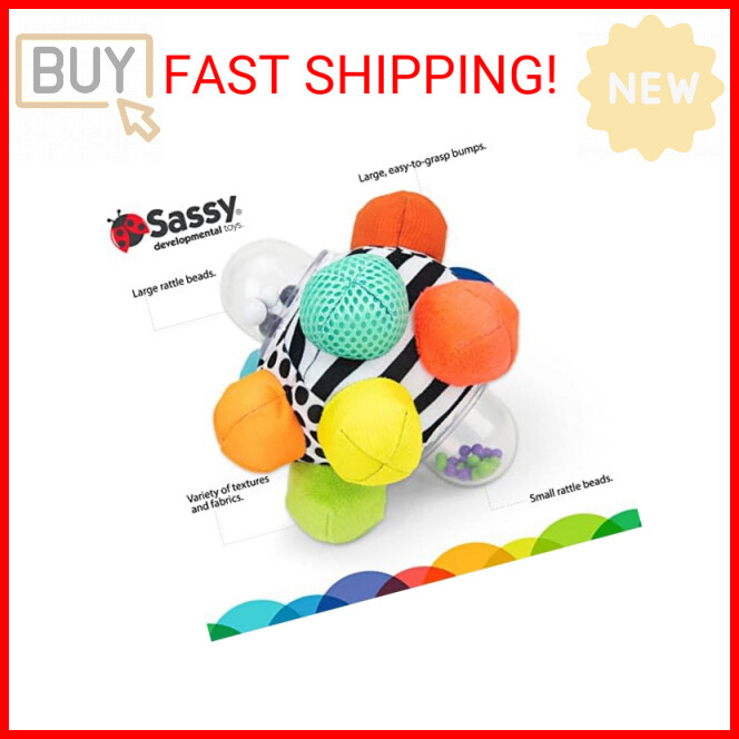 Sassy Developmental Bumpy Ball | Easy to Grasp Bumps Help Develop Motor Skills | | eBay