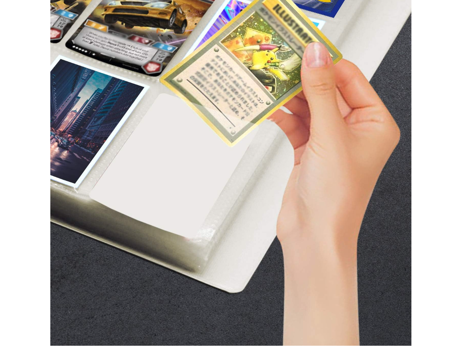 540 Pockets Card Sleeves Binder Sheets Baseball Card Sleeves Pages for ...