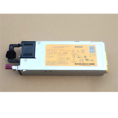 800W Server Power For HP Gen9 G9 HSTNS-PL4 720479-B21 723599-001 754381 ...