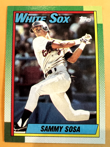 1990 Topps Sammy Sosa Chicago White Sox #692 RC Baseball Rookie Card ...