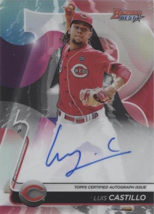 2020 Bowman's Best - Best of 2020 Autographs Luis Castillo #B20-LC ...