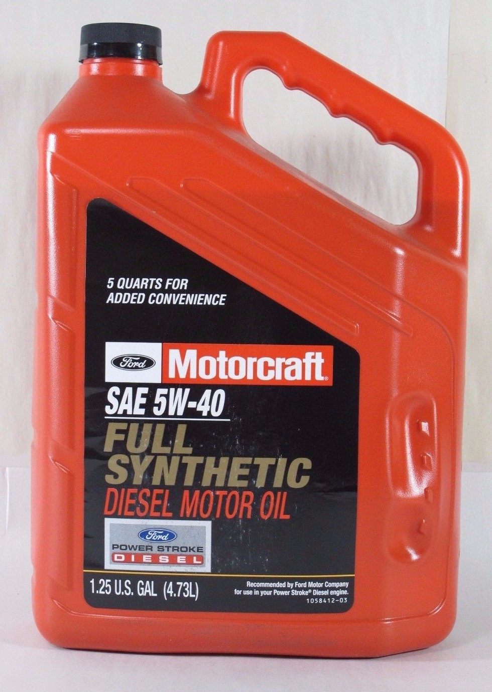 Genuine Motorcraft Sae 5W-40 Api Cj-4 XO-5W40-5QSD | eBay