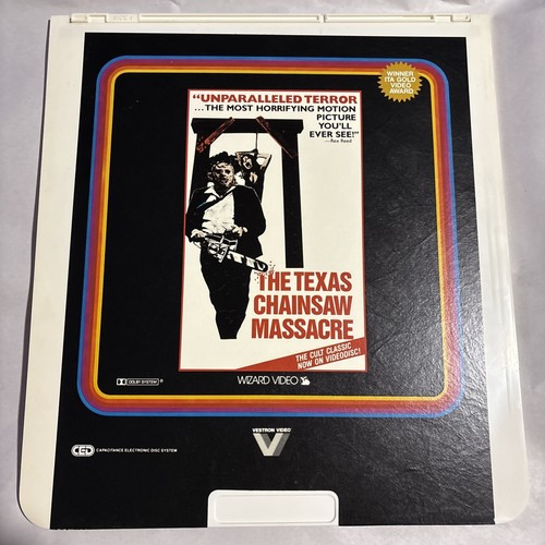 Texas Chainsaw Massacre 1974 RCA CED Videodisc RARE HORROR | eBay