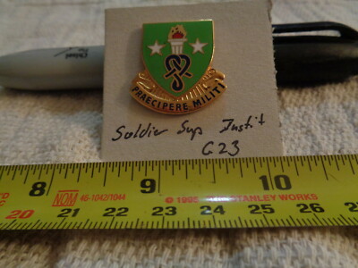 Soldier Support Institute G23 Unit Crest, DI, DUI (DRAW#4) | eBay