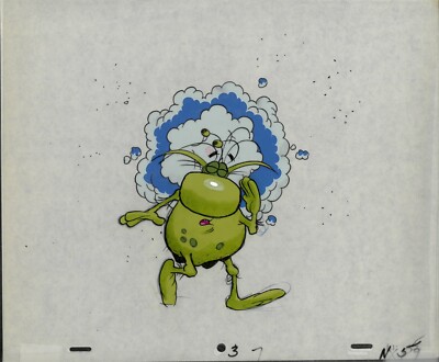 "Raid Bugs OPC: Tired" UNFRAMED Original Production Cel Insecticide ...