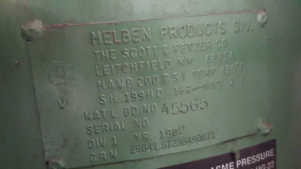 Melben Products 80-Gallon Air Compressor 200 PSI 230V 3-Phase 5HP Work ...