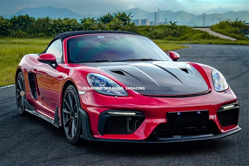 Upgrades Porsche 718 981 Boxster Cayman GT4RS Style Front Bumper ...