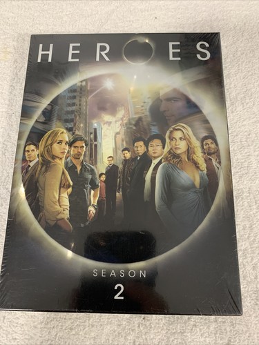 Heroes - Season 2 (DVD, 2008, 4-Disc Set, Widescreen) Brand New! Sealed ...