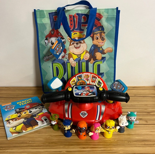 VTech Paw Patrol interactive Rescue Driver -board book and finger ...