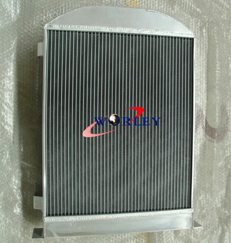 3 Row Aluminum Radiator For 1932 32 Ford Hiboy HI-BOY Chopped Ford ...