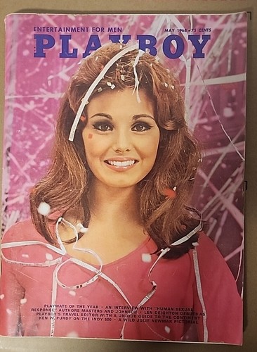 PLAYBOY MAY 1968 Elizabeth Jordan Angela Dorian Victoria Veltre Julie ...