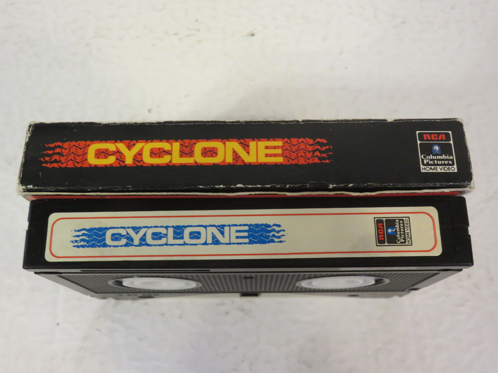 CYCLONE HEATHER THOMAS 1987 HOME VIDEO VINTAGE SHORT BOX BETA BETAMAX ...