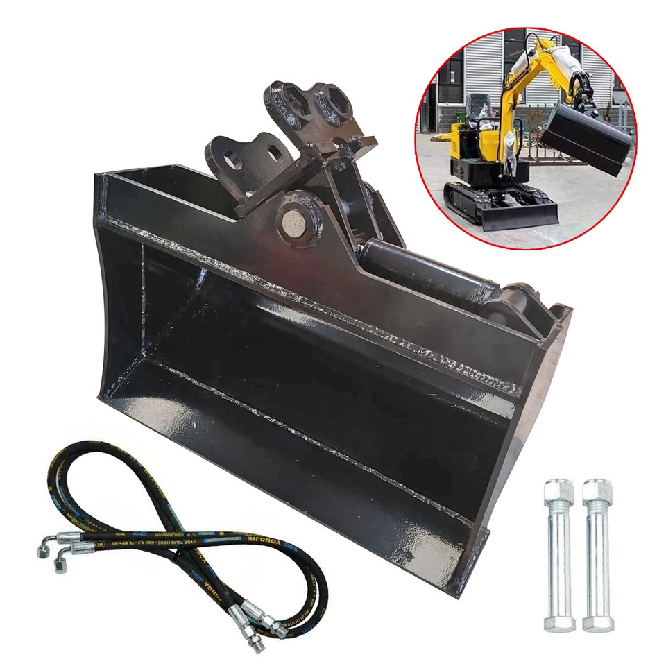 600mm Tilting Bucket Attachment for Mini Excavators Mini Excavator ...