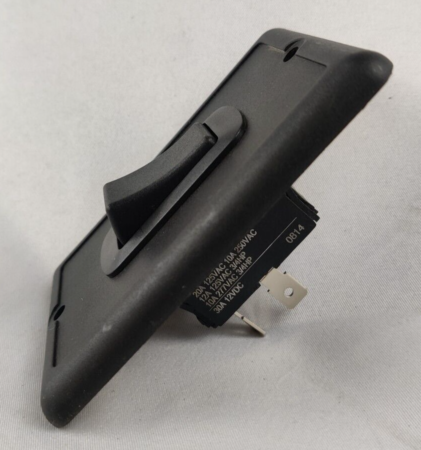 Sigma 12V 2 Prong On Off Switch W/ Bezel Black RV Camper Trailer ...