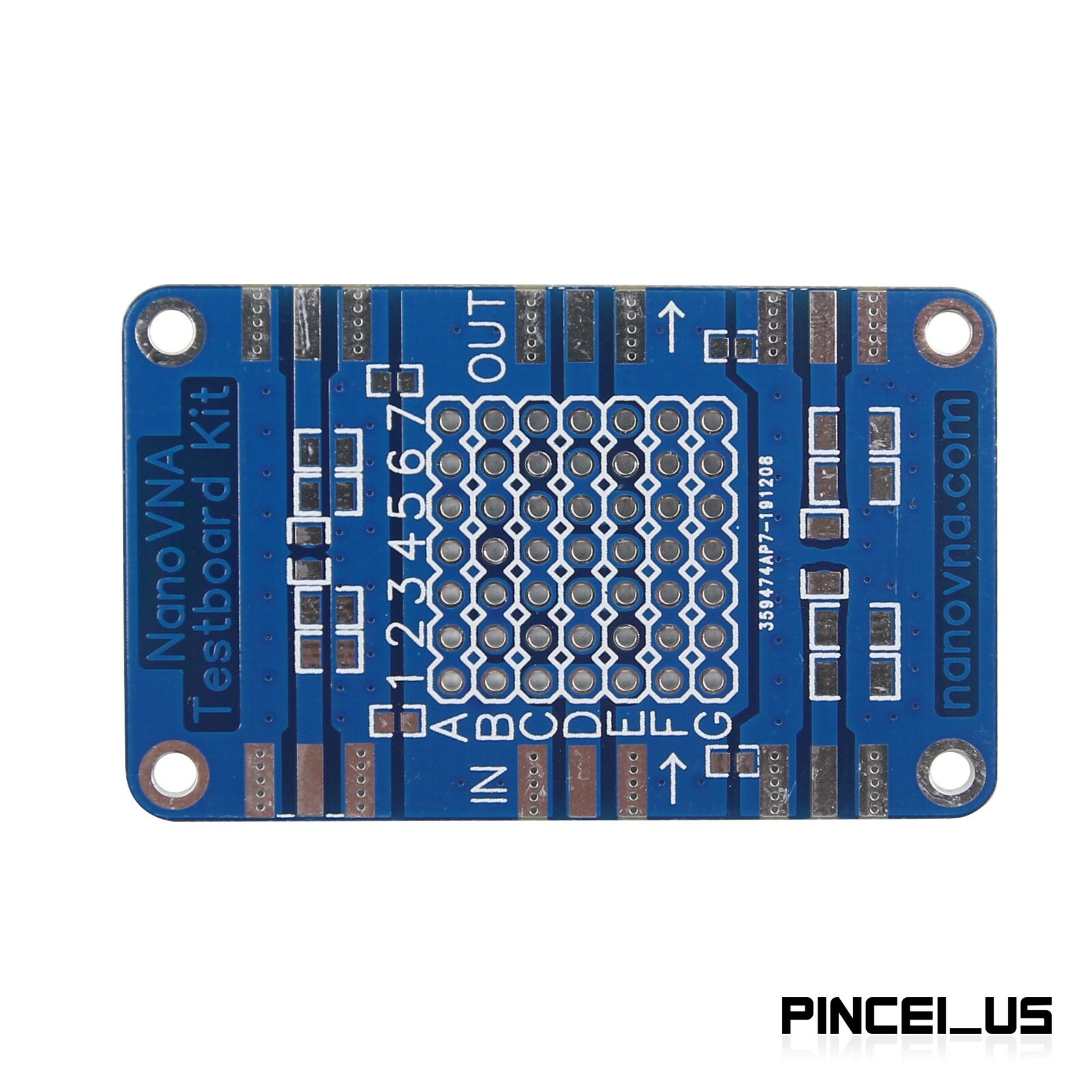 NanoVNA Testboard Kit Demo Board Vector Network Analyzer Testing Board ...
