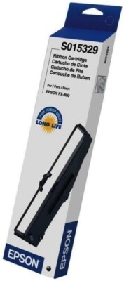 Epson S015329 - Black - Genuine Original printer fabric ribbon for FX ...
