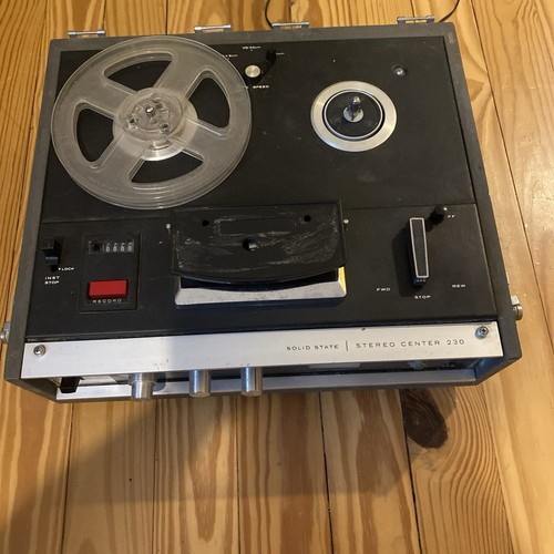 Vintage Sony Tapecorder TC 230 Stereo Center Reel To Reel Powers On ...