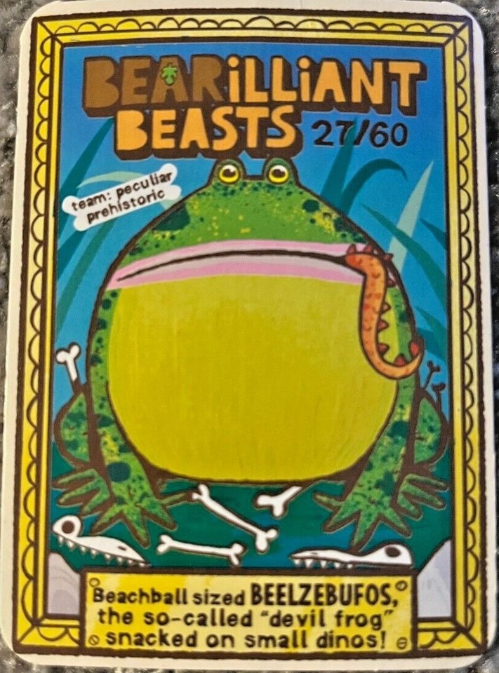 Bear's Bearilliant Beasts 2023 YoYo - Collectors Cards New Collection ...