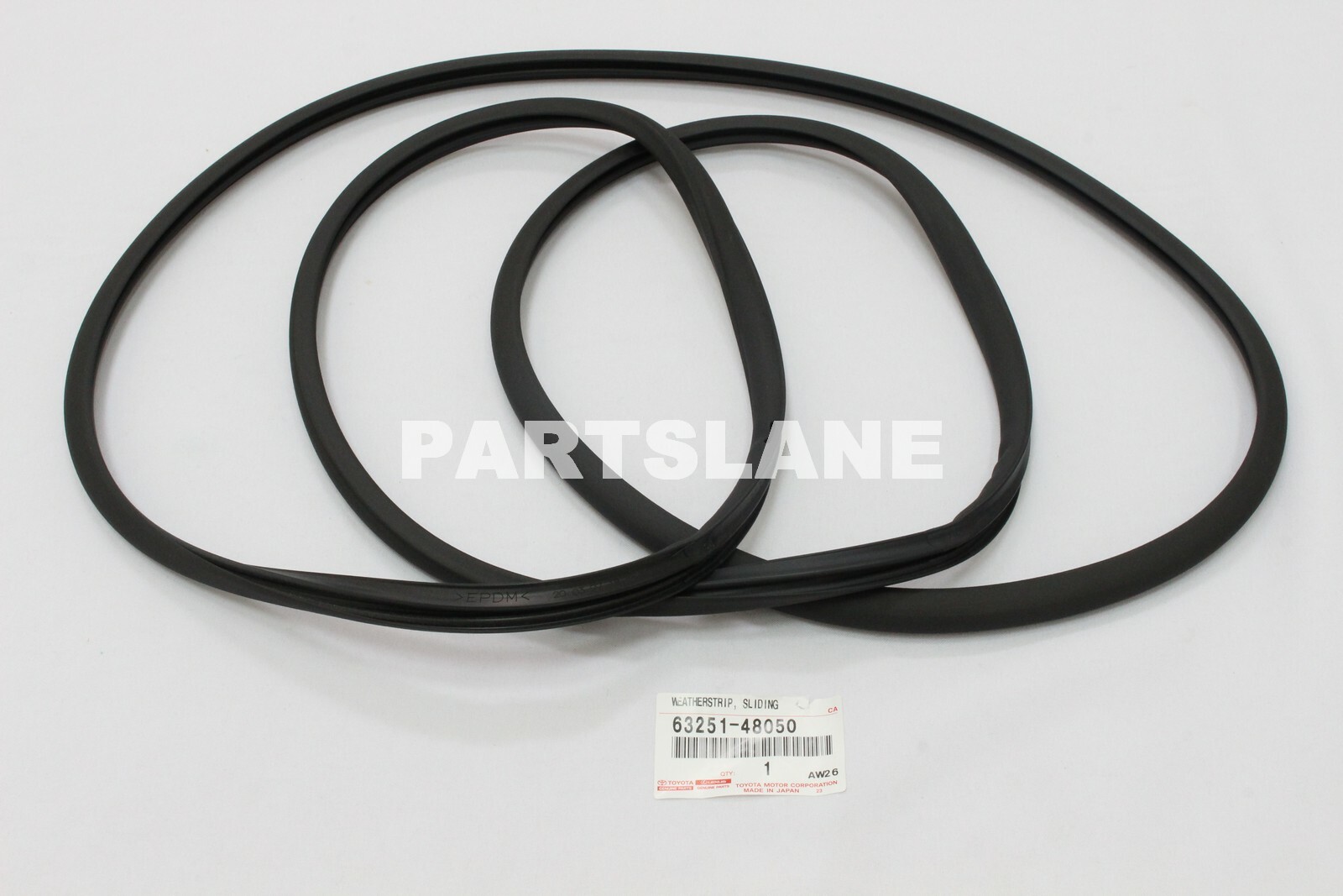 6325148050 Genuine Toyota 63251-48050 Weatherstrip Sliding Roof for ...