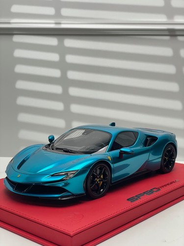 Ferrari SF90 Stradale (Metallic Blue) [BBR] 1/18 scale | eBay