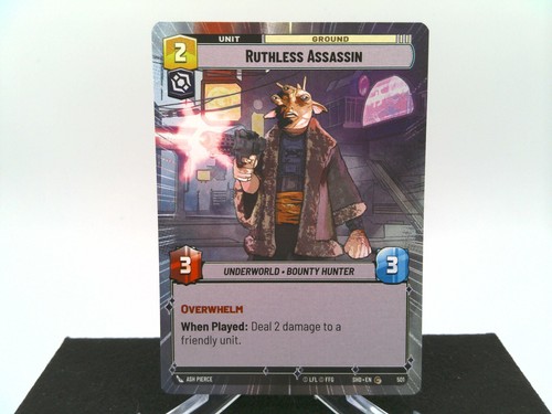 Ruthless Assassin 501 Hyperspace Shadows of the Galaxy SHD Star Wars ...