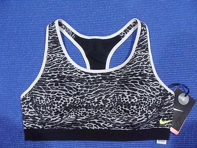 Women's Nike PRO Classic Fierce Venom Printed Sports Bra 682876 100 ...