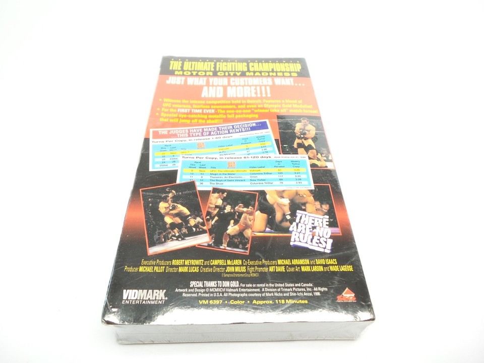 UFC Screener: The Ultimate Fighting Championship IX Motor City Madness ...