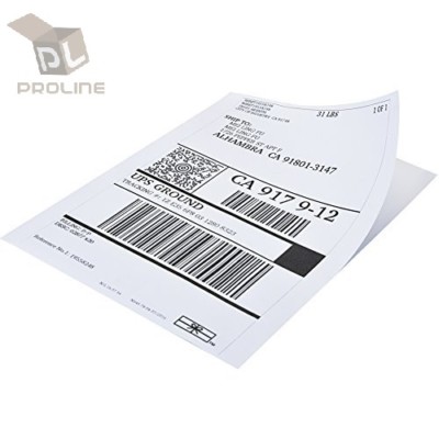 500 Full Sheet Shipping Labels 8.5 X 11 Self Adhesive USPS UPS FedEx ...