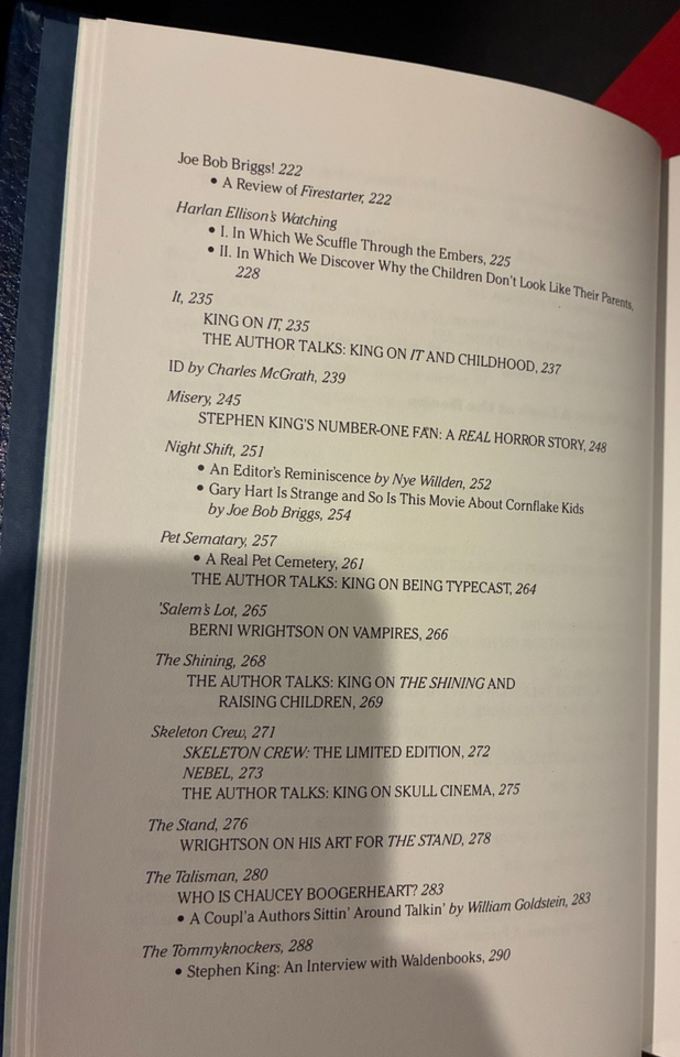 The Stephen King Companion Signed Limited #271/1000 NICE! Absolutely ...