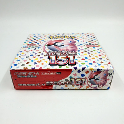 Pokemon 151 Booster Box Japanese, Sealed with Shrink Wrap (Free shiping ...