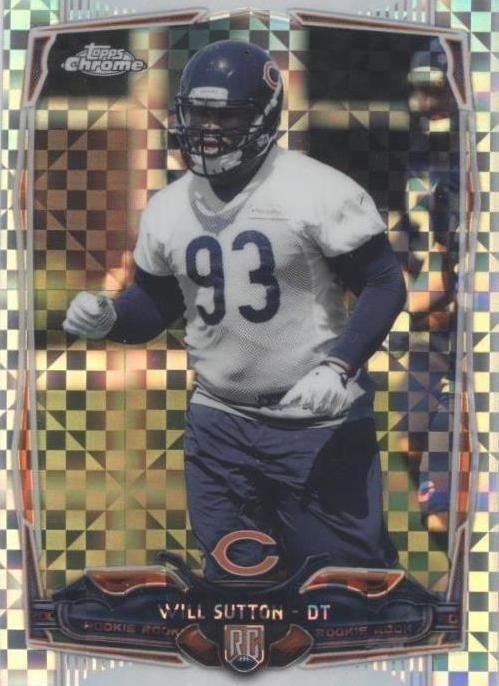 2014 Topps Chrome - Will Sutton #170 X-Fractor (RC) for sale online | eBay
